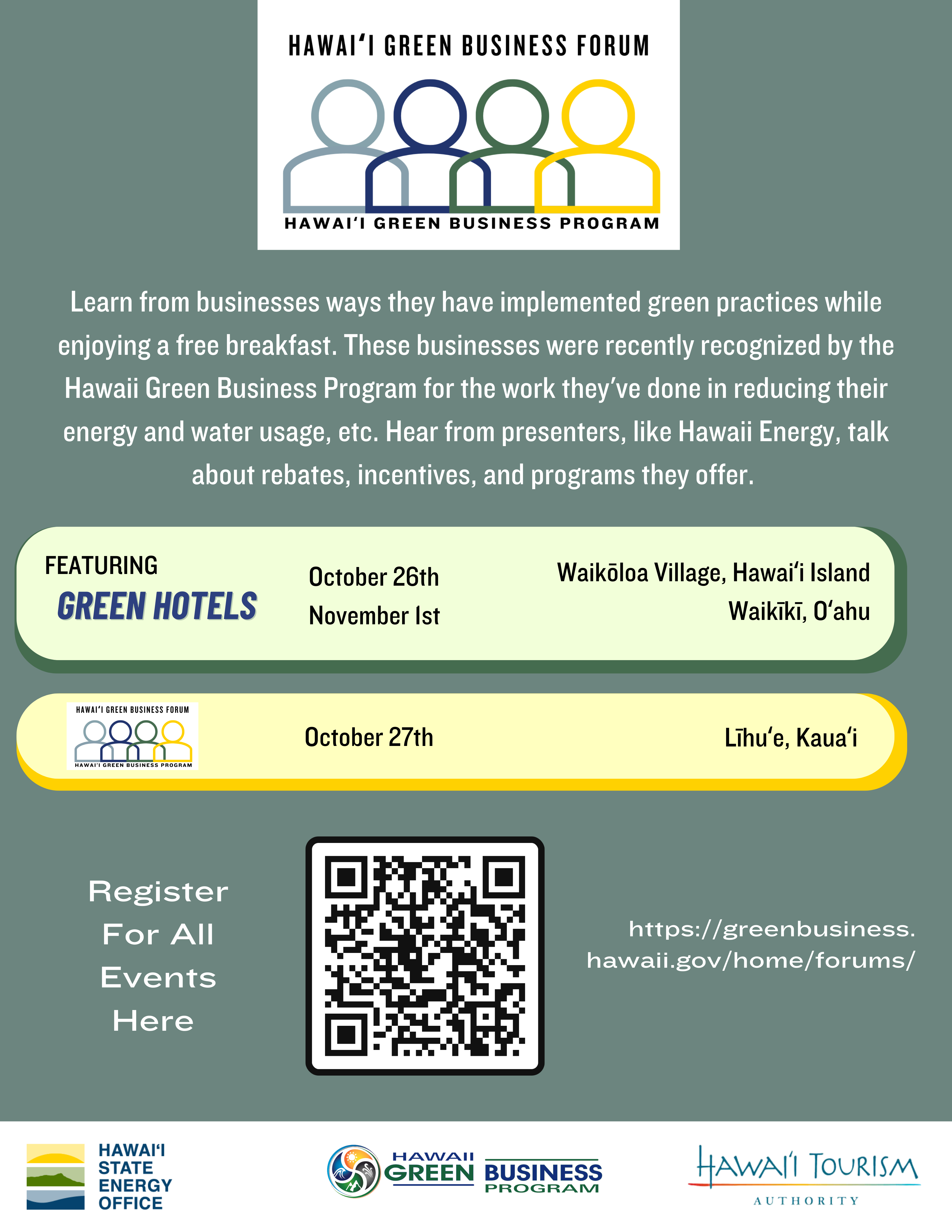Forums | Hawaii Green Business Program